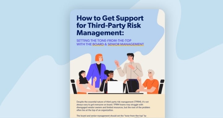 How to Get Support for Third-Party Risk Management