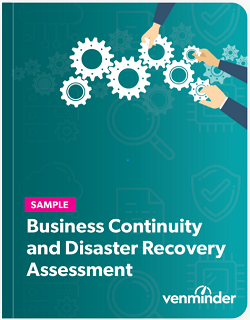Vendor Business Continuity and Disaster Recovery Assessment