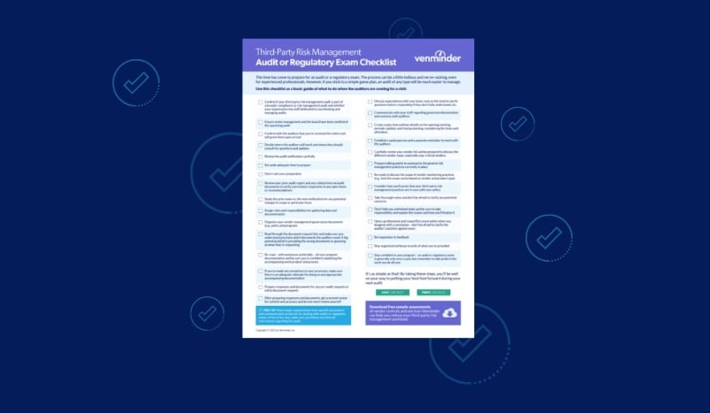 Suggested Actions to Comply With OCC Bulletin 2017-7
