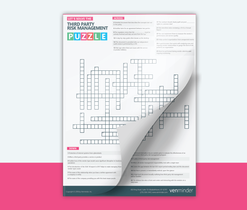 Let's Solve the Third Party Risk Management Puzzle