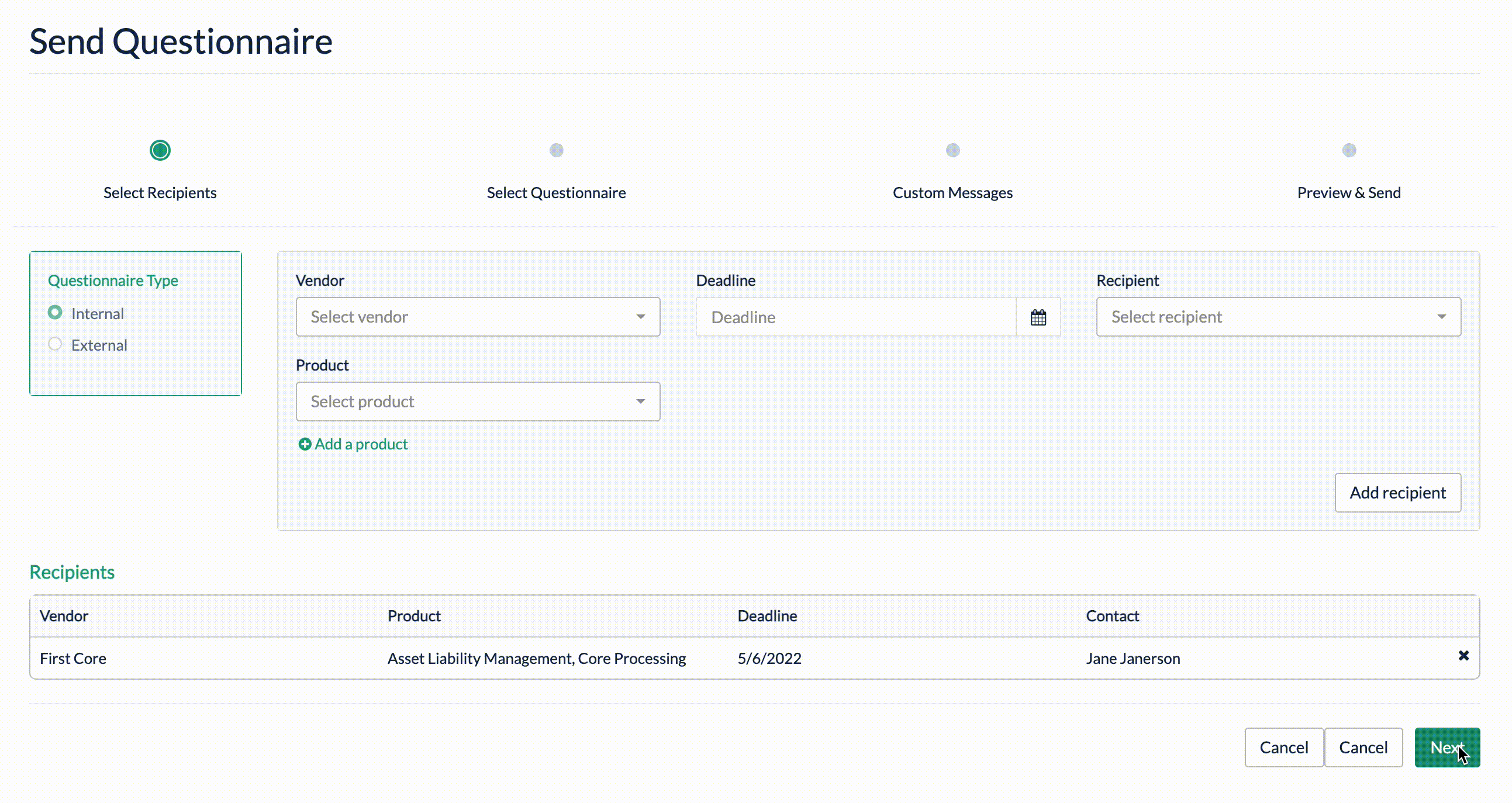 Questionnaire Software