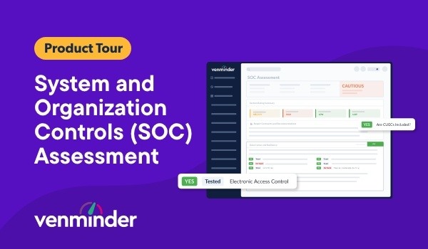 Tour Venminder's SOC Assessment