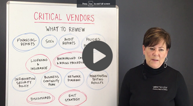 Critical Vendors - What to Review